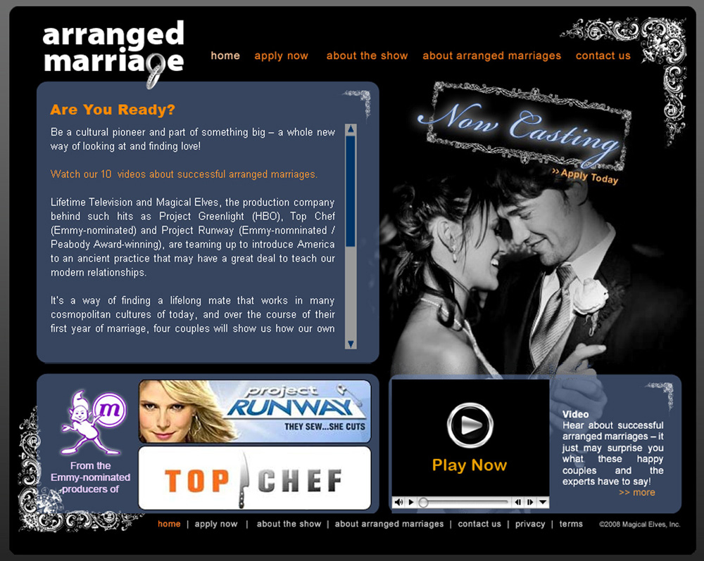 New reality show looks to newlyweds as the next hot form of TV ...
